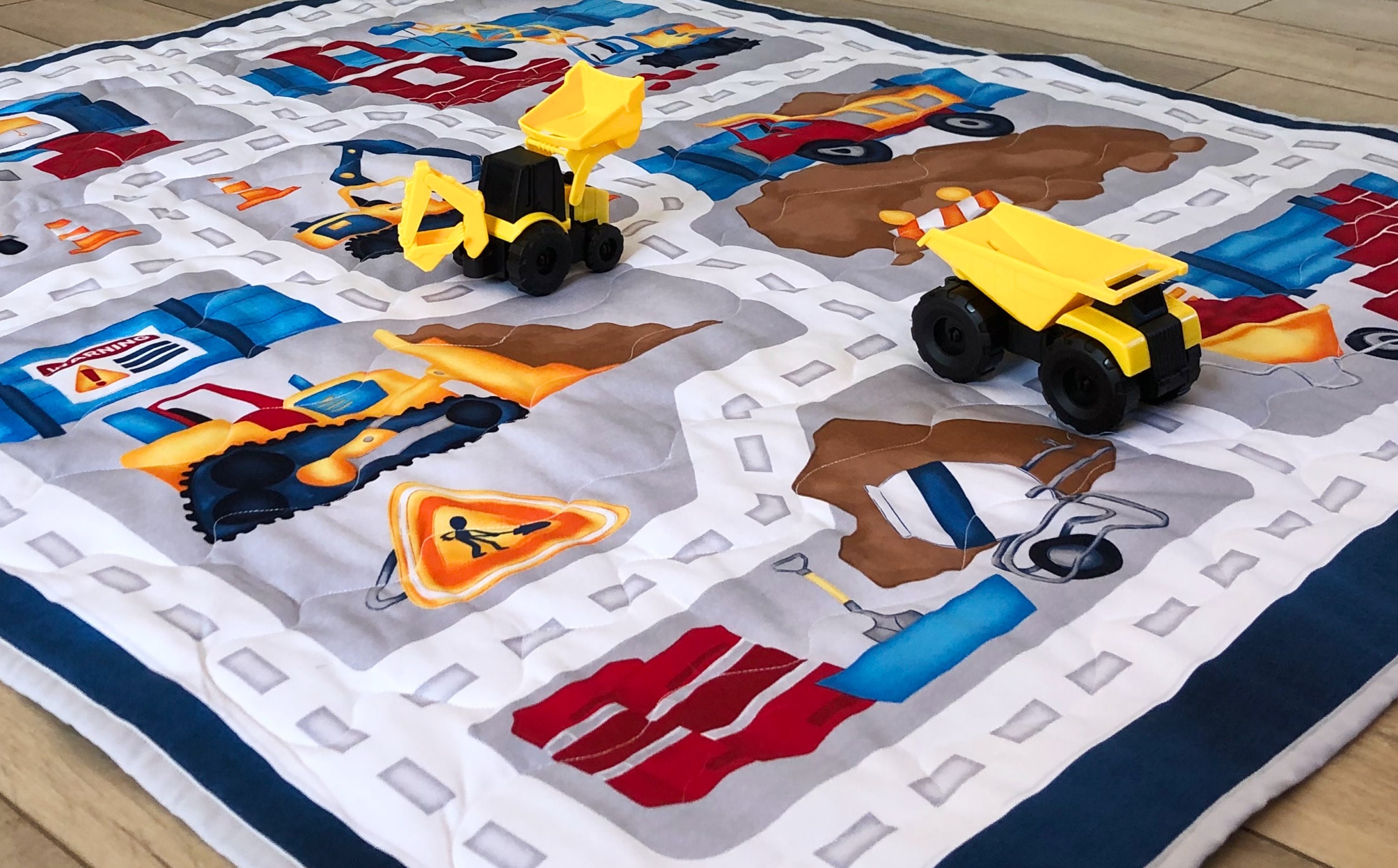 Handmade Child's Playmat Playmat for Toy Cars and Trucks - Etsy