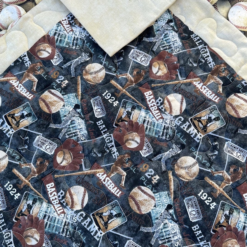 Baseball Quilt - Etsy