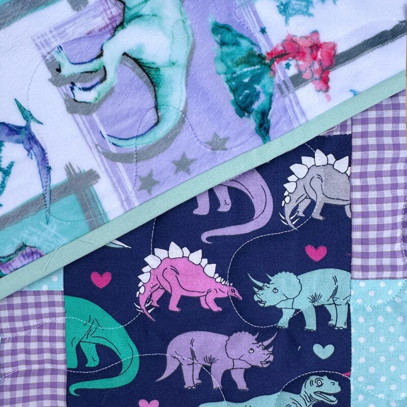 Dinosaur Quilt - Etsy