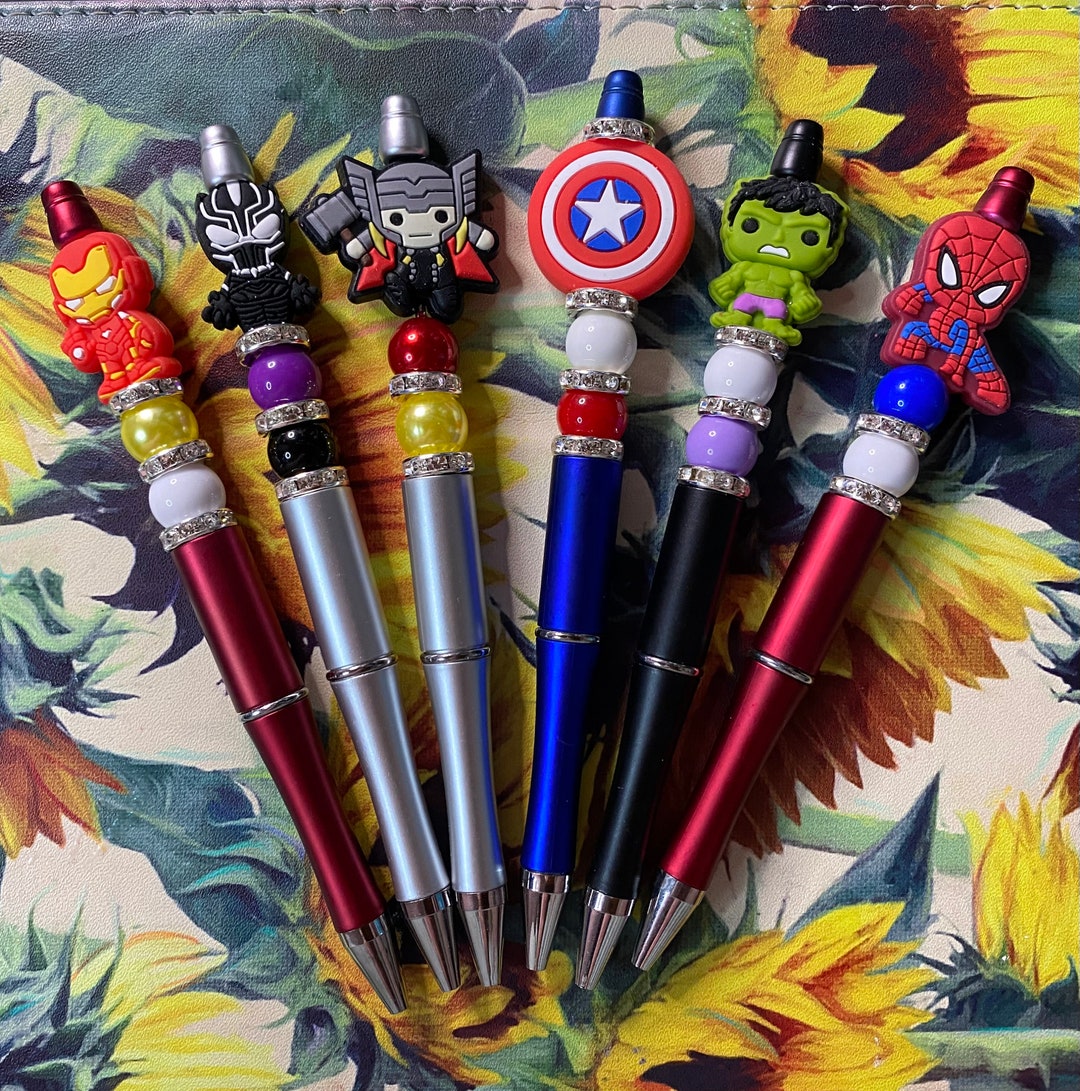 Superhero Pen Set - Etsy