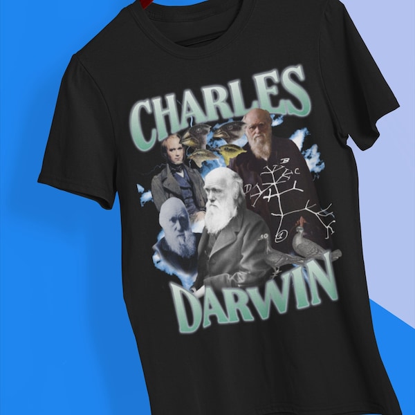 Charles Darwin Shirt - Etsy