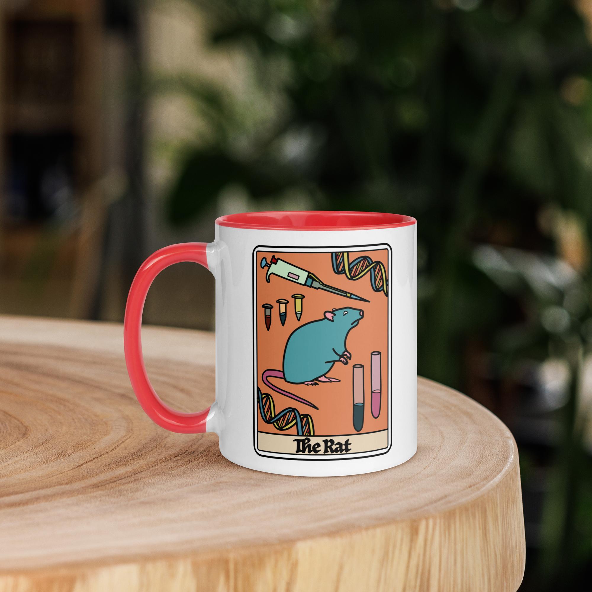 Lab Rat Mug | Rattus Norvegicus | Model Organism Mug | Research Biology ...