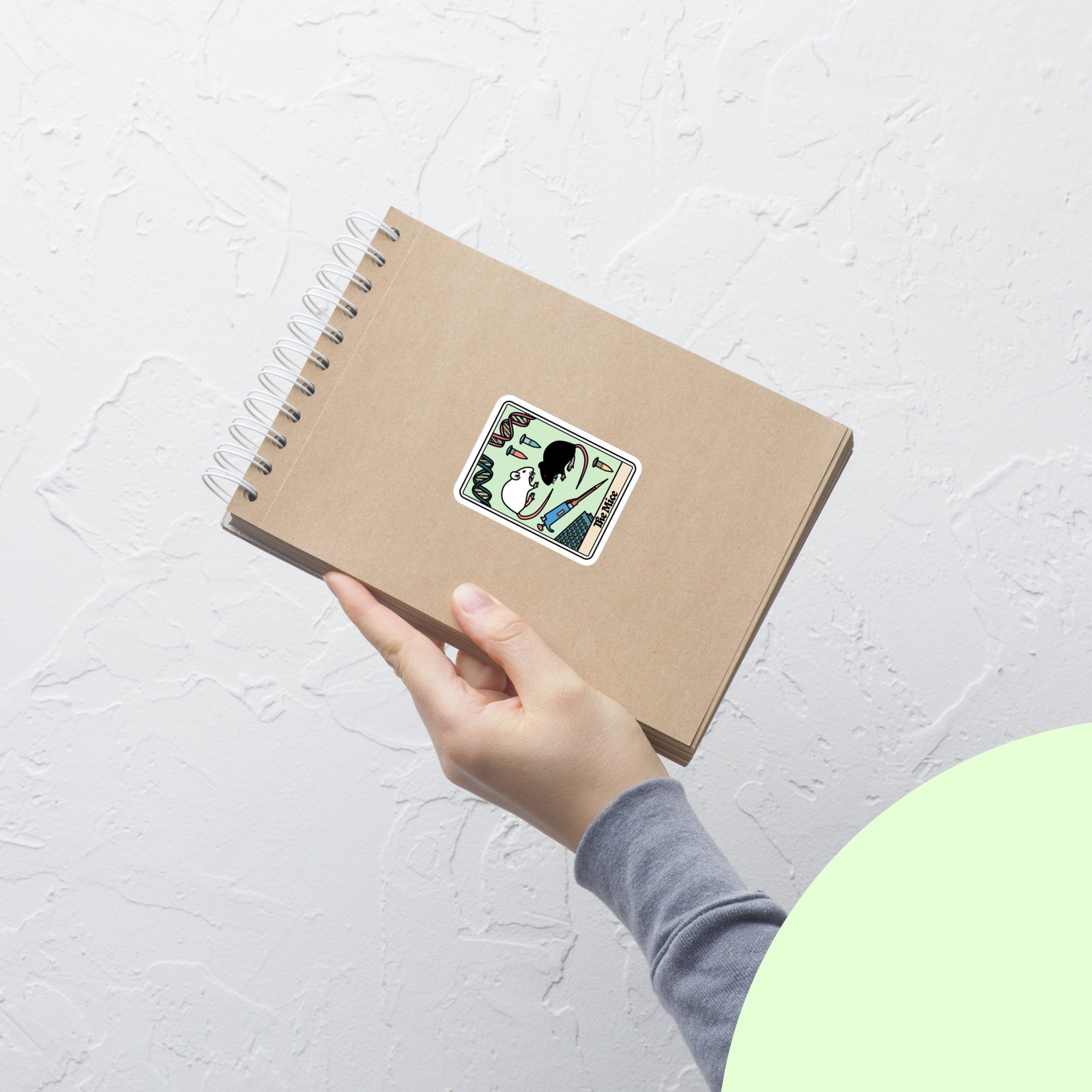 Mouse Model Organism Sticker Lab Mice Sticker Mus Musculus Research ...