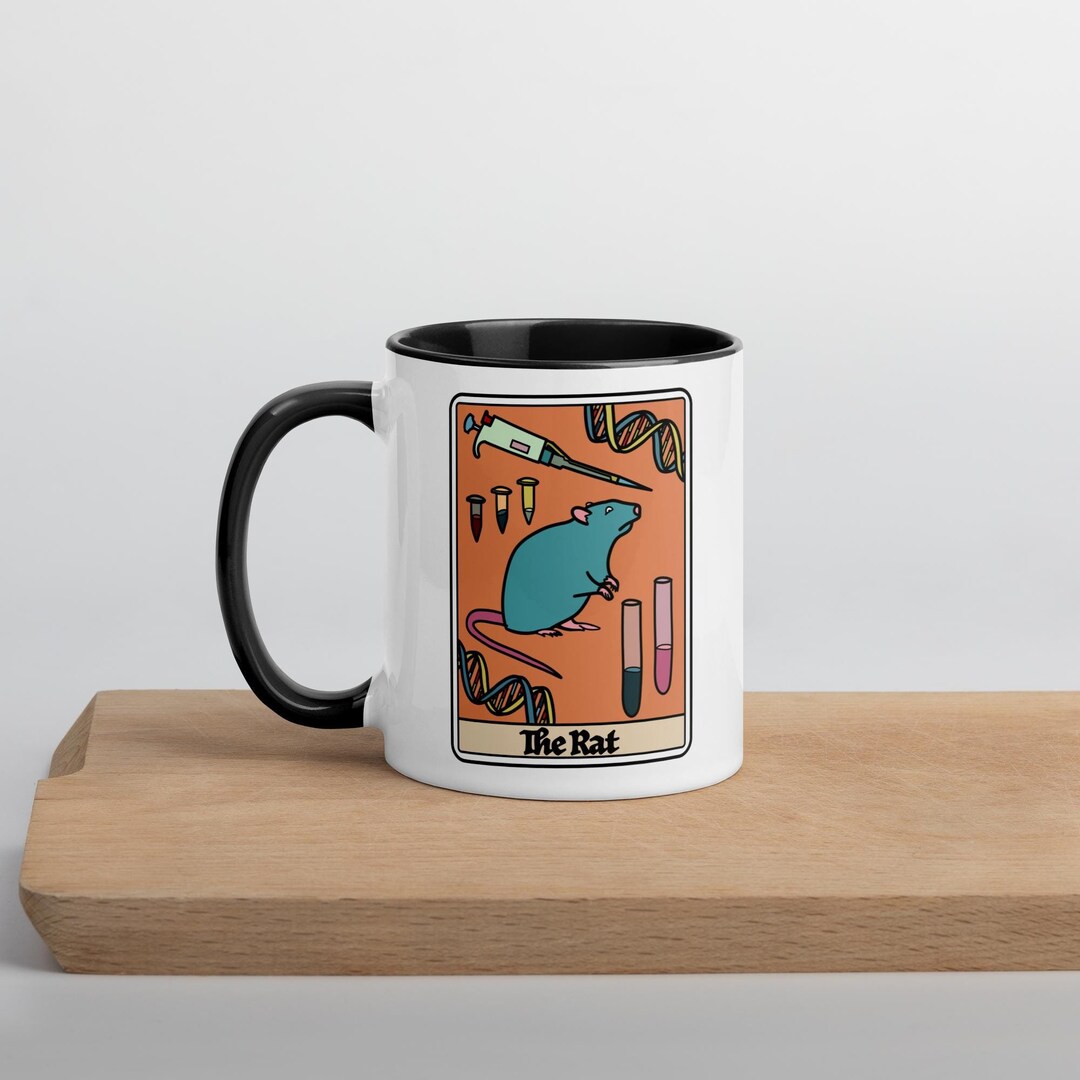 Lab Rat Mug | Rattus Norvegicus | Model Organism Mug | Research Biology ...