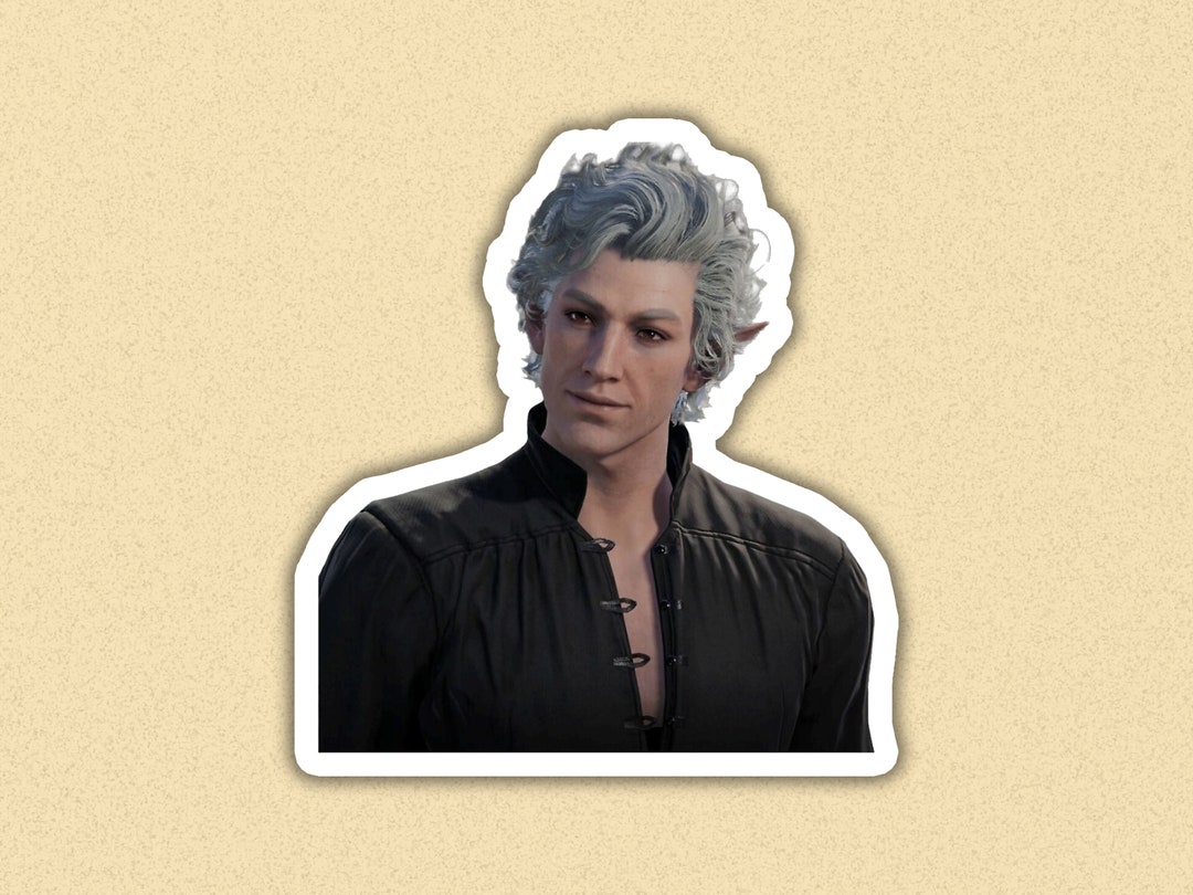 Baldur's Gate 3 Astarion Sticker, Vinyl Sticker, BG3 Sticker - Etsy