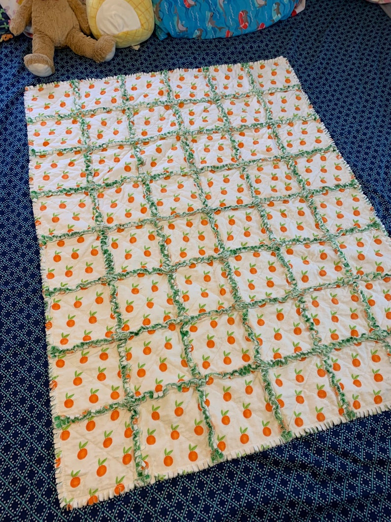 Baby Rag Quilt, Flannel Rag Quilt, Baby Blanket, Crib Quilt, Toddler ...