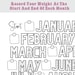 2025 Workout Tracker Bundle Printable Daily Exercise Track Monthly ...