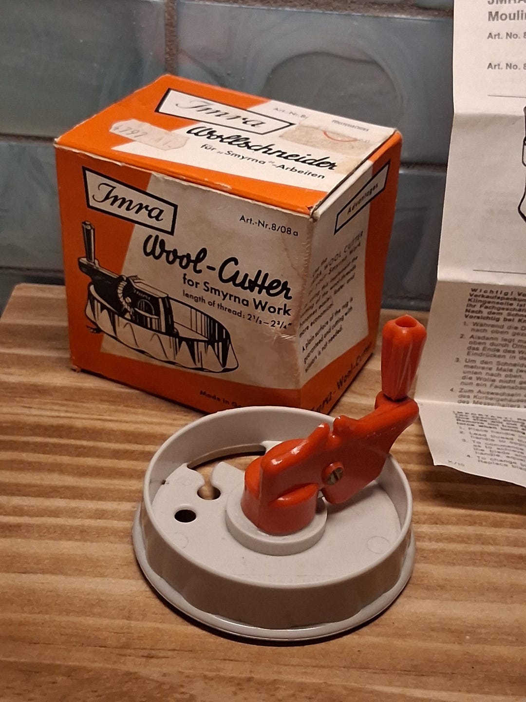IMRA Wool Cutter With Box and Directions - Made in Germany - Etsy