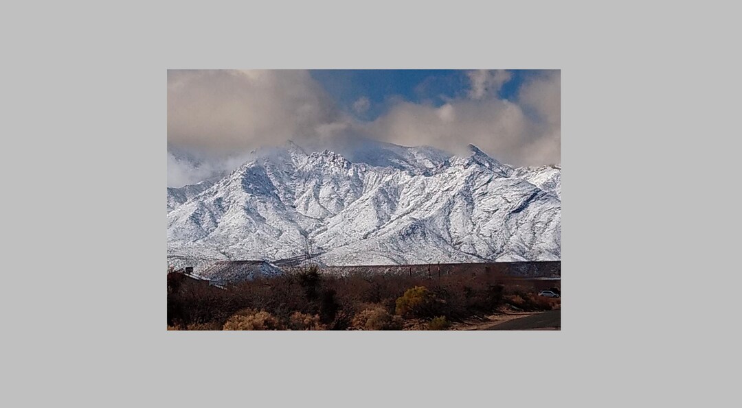 Arizona Mountain Range of Mount Graham - Safford, Arizona - Etsy