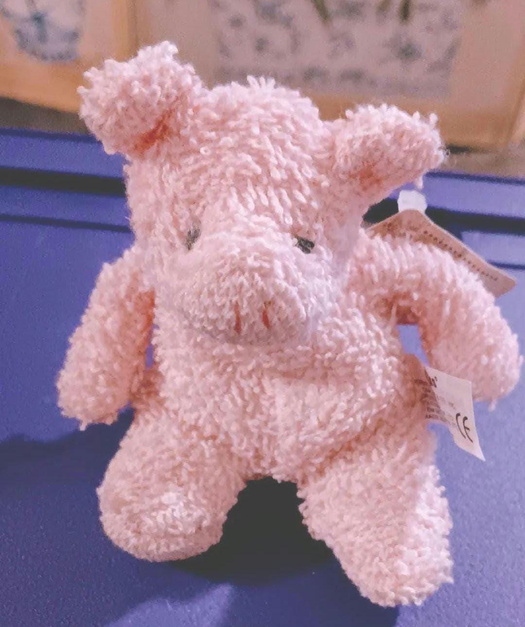 Vintage Russ Berrie Bitty Buddies Rare Tiny XS Hamlet Piglet - Etsy