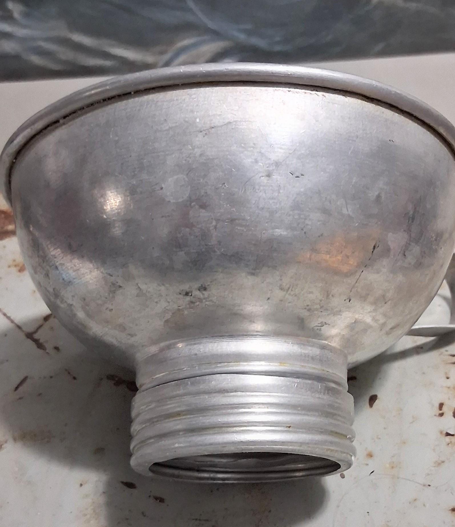 Vintage Aluminum Canning Funnel With Aluminum Screen Insert - Etsy