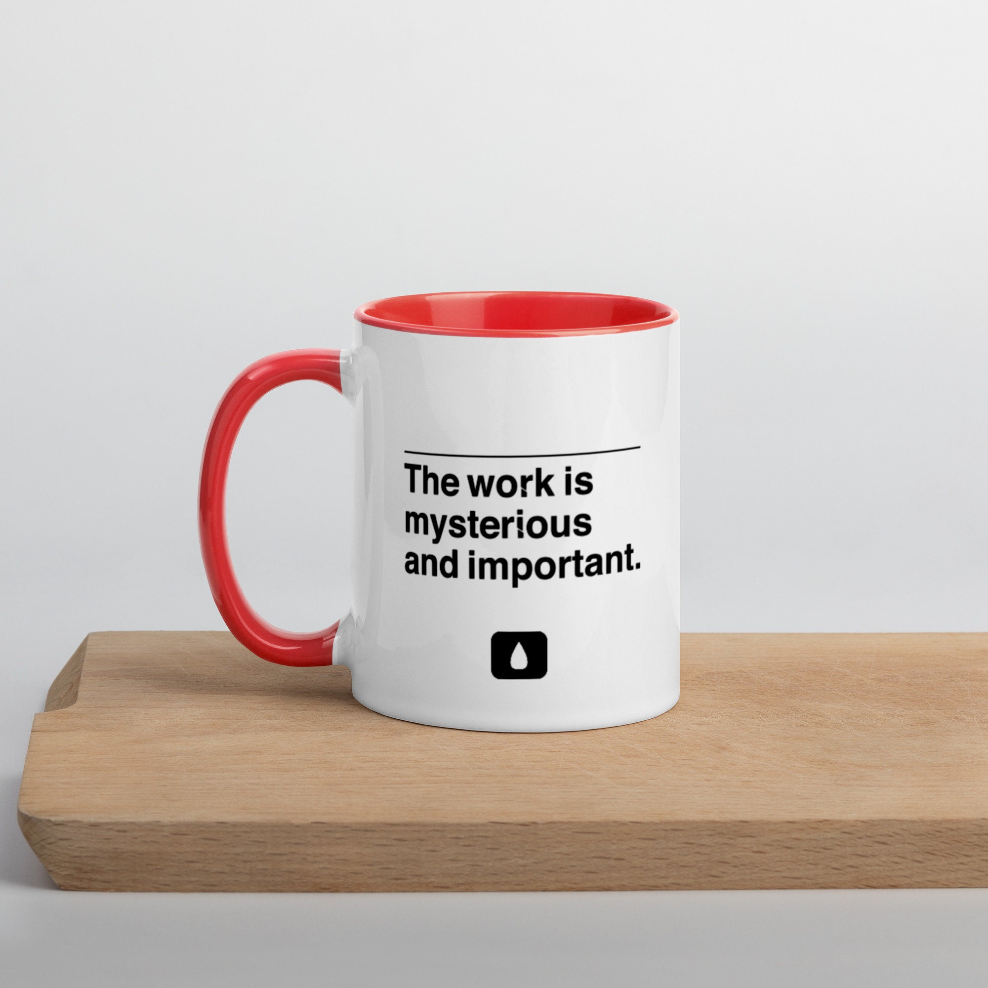 Severance Mug the Work is Mysterious and Important 6 Colours - Etsy