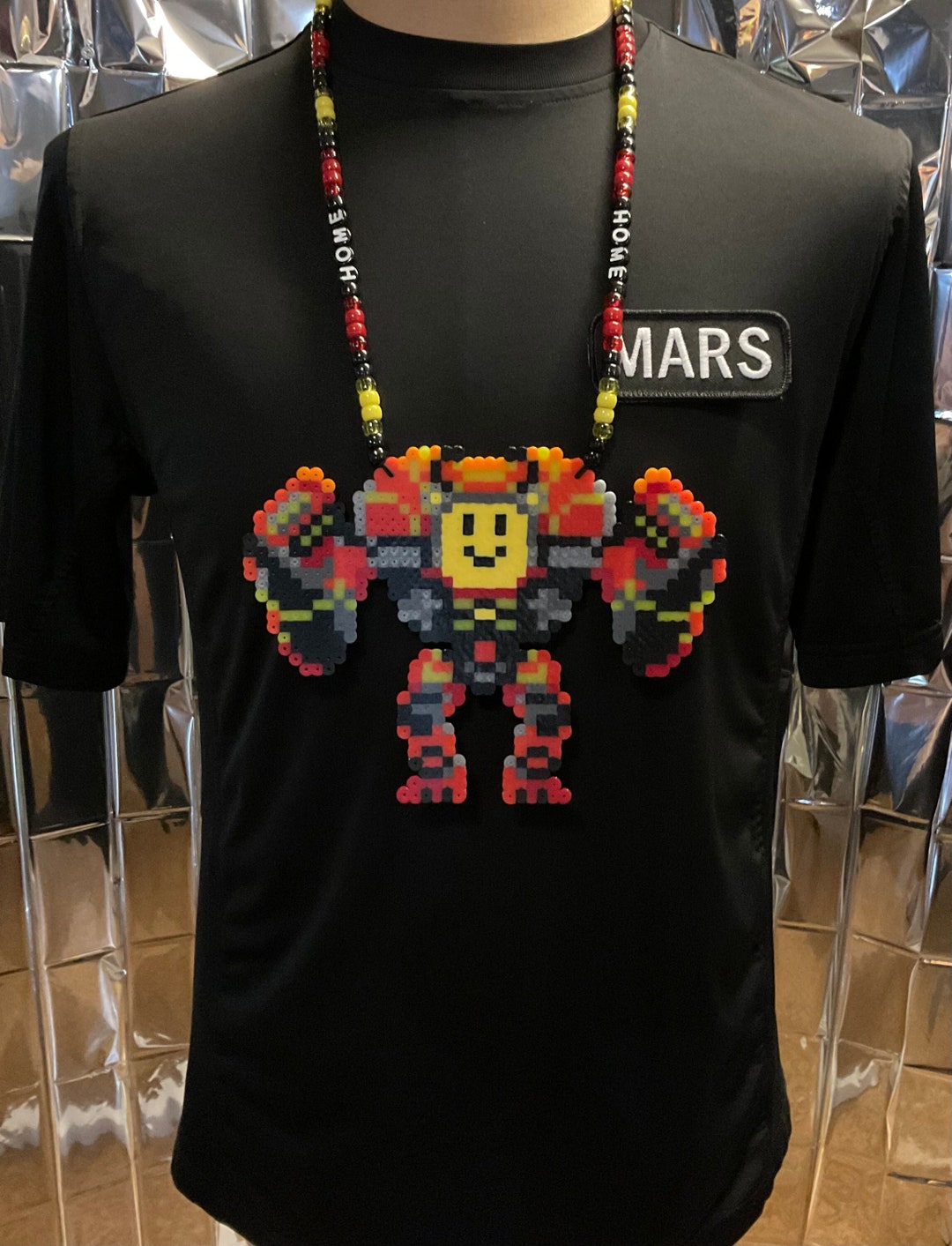 Home Robot Excision X Dion Timmer Beaded Necklace - Etsy