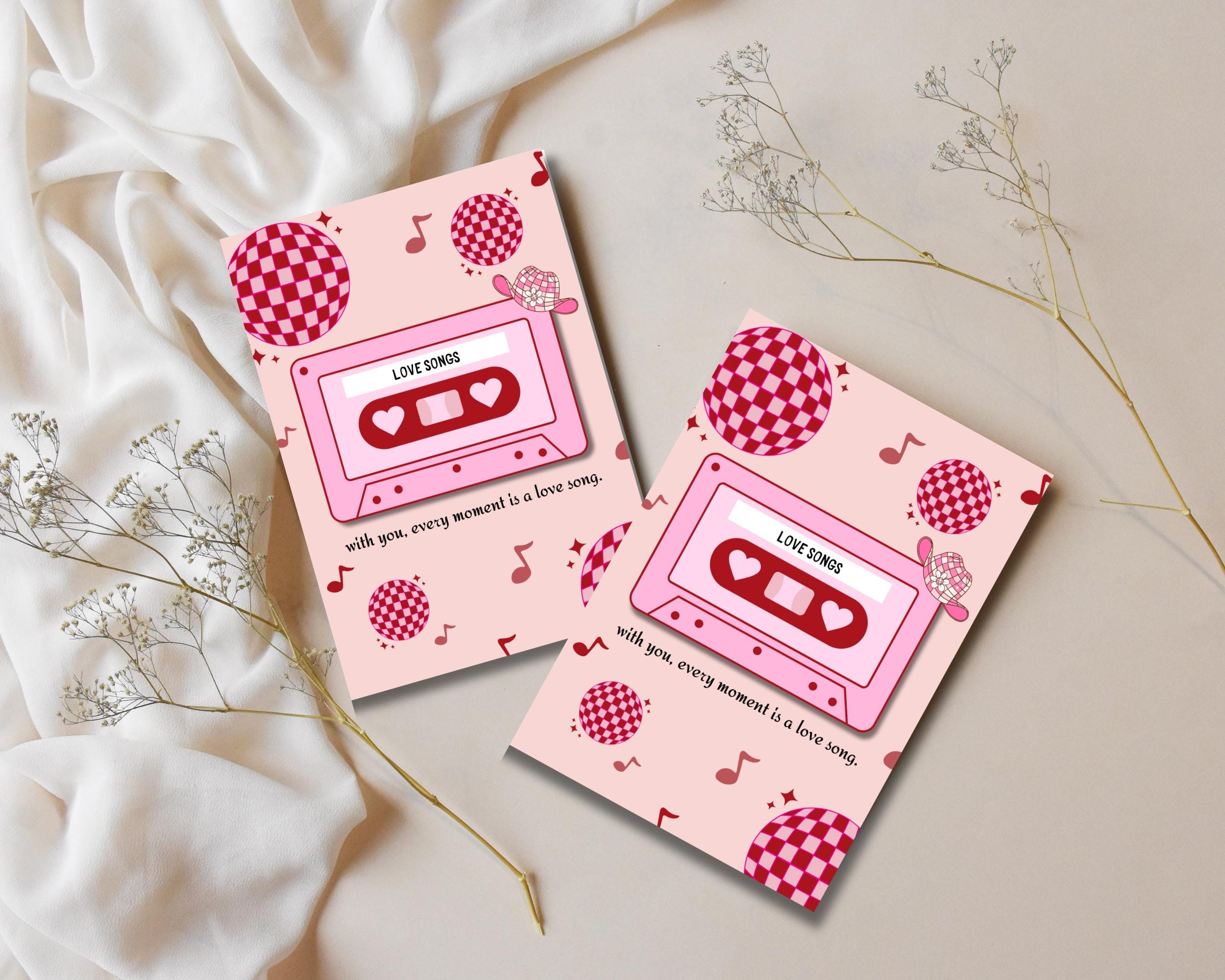 Printable Valentine Cards, Digital Valentine Cards, Romantic Love Cards ...