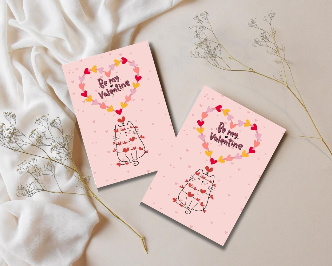 Printable Valentine Cards, Digital Valentine Cards, Funny Valentine Day ...