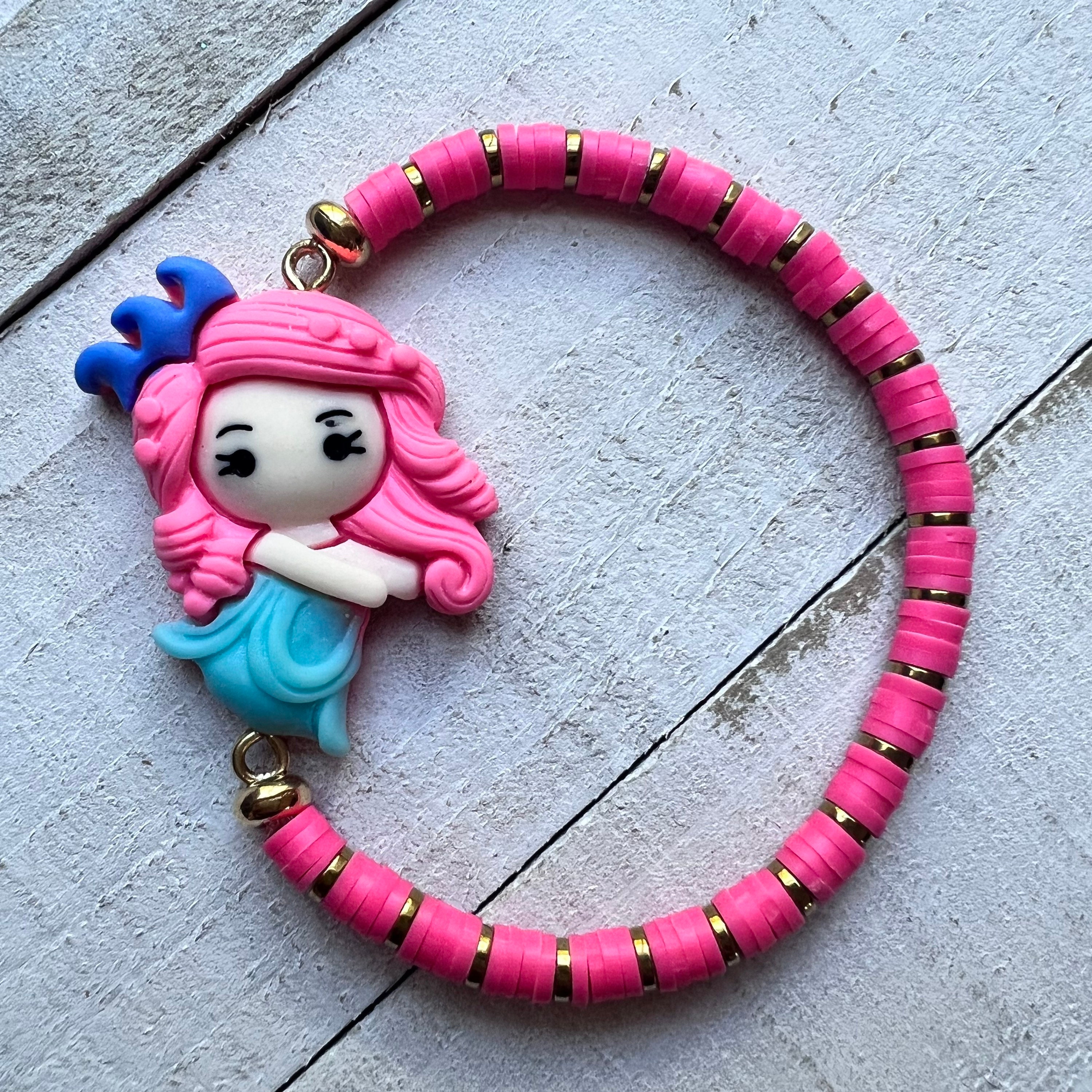 CUTE PRINCESS Stretch Braceletcolorful Heishi Bracelet for Kidscolorful ...