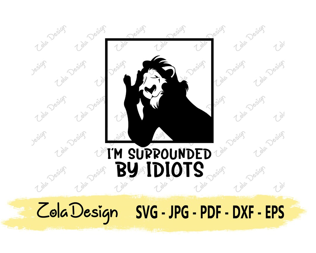 Scar SVG Wild Animals Svg Villain Svg Scar Quote Svg - Etsy