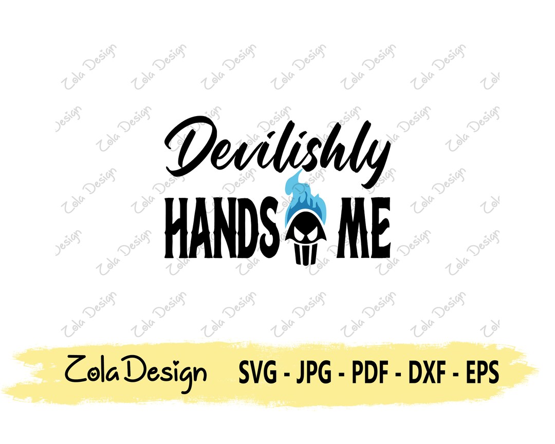 Hades Handsome SVG Hercules Svg Villain Svg Hades Svg Funny Quote SVG ...