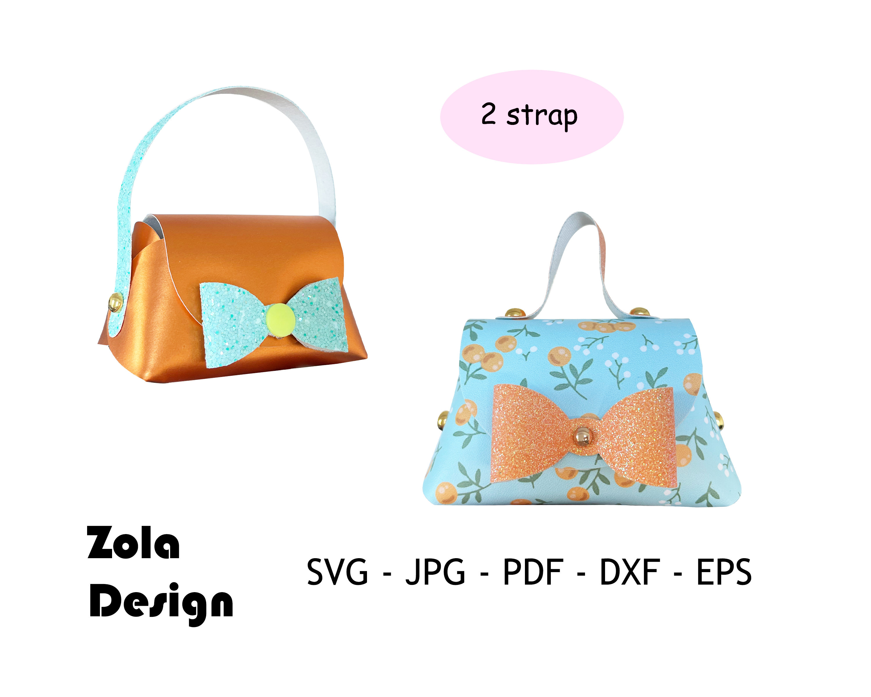 Purse Bundle Svg Gift Bag Template Svg Coin Purse Template - Etsy