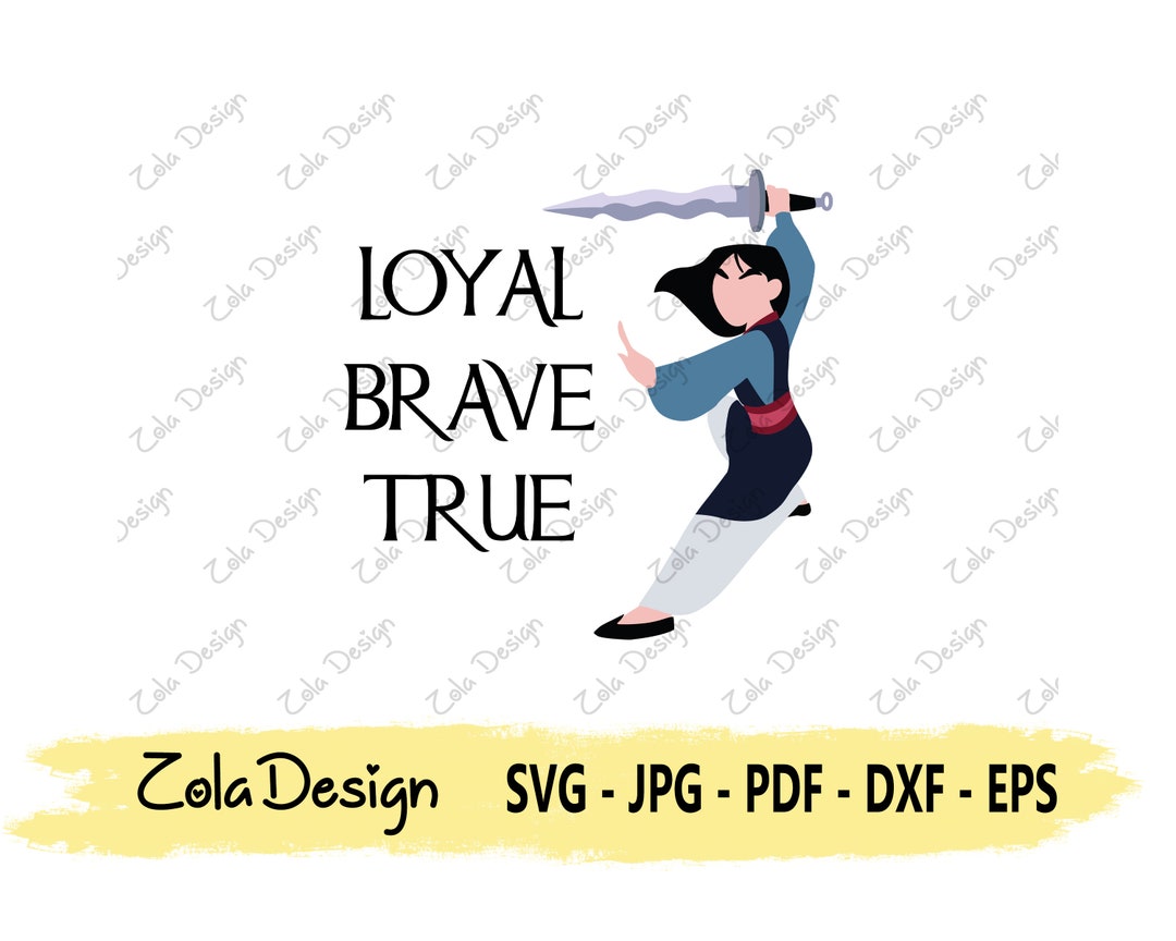 Mulan Brave Svg Mulan Quote SVG Mulan Mushu Svg Funny Quote SVG Mulan ...
