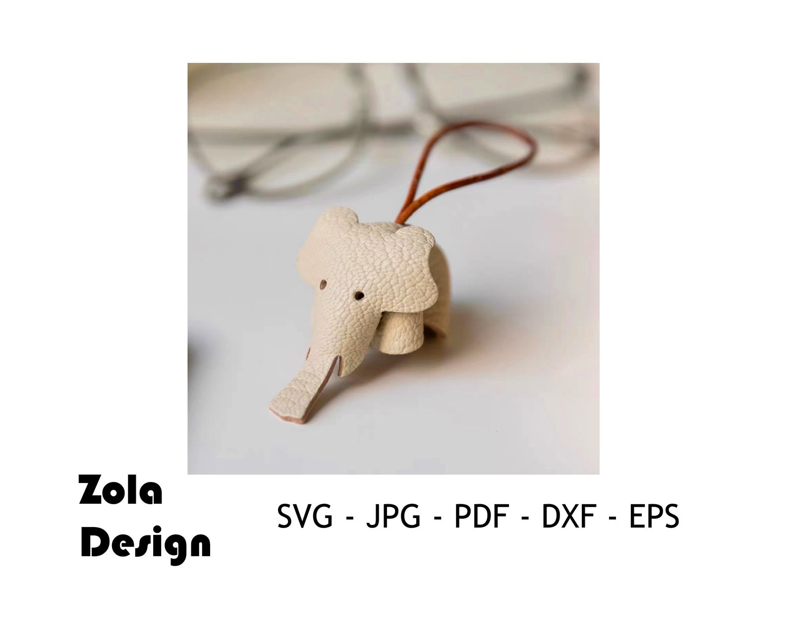 3D Animal Key Fob Template Svg | Key Fob SVG | Key Chain Template Svg ...