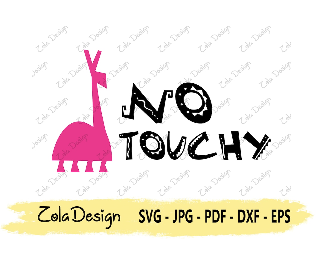 The New Emperor of Groove Svg | No Touchy Quote SVG | Llama Svg | Funny ...