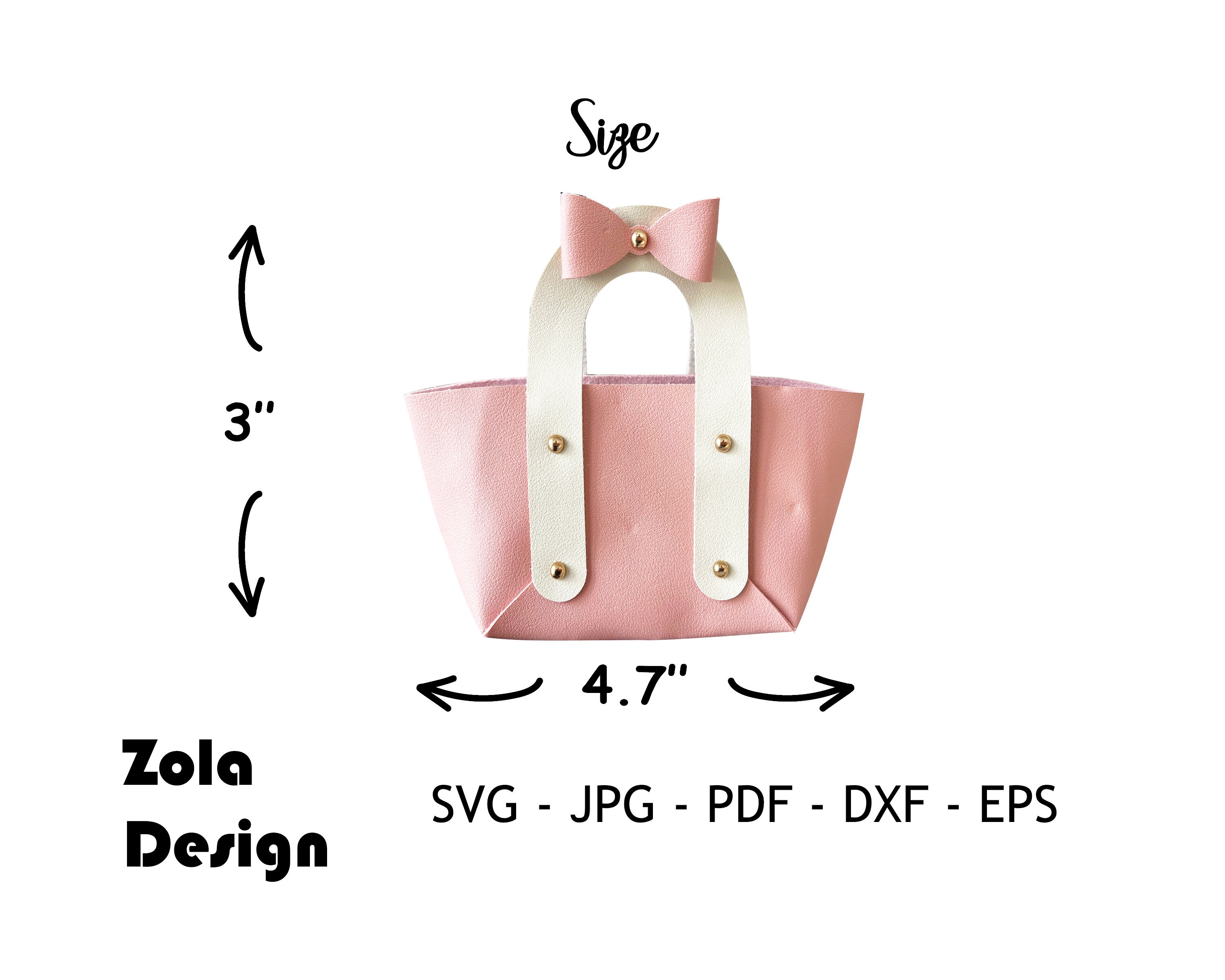 Tote Bag Svg Gift Bag Template Svg Coin Purse Template SVG - Etsy Australia