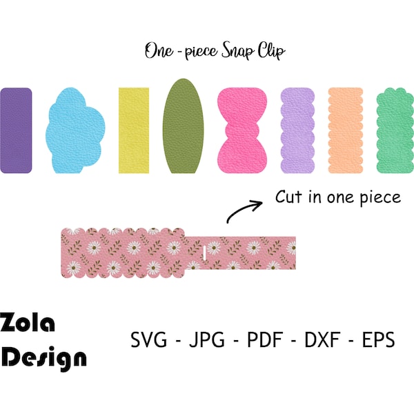 Snap Clips Svg - Etsy