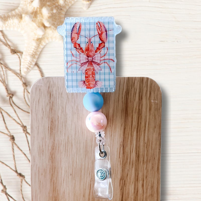 Beach Badge Reel - Etsy