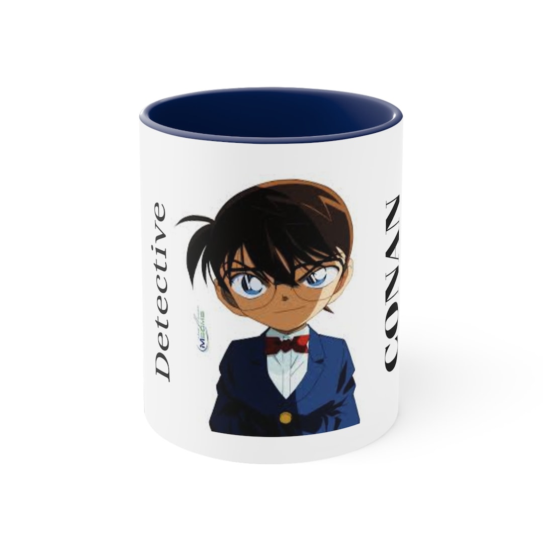 DETECTIVE CONAN Accent Coffee Mug, 11oz - Etsy