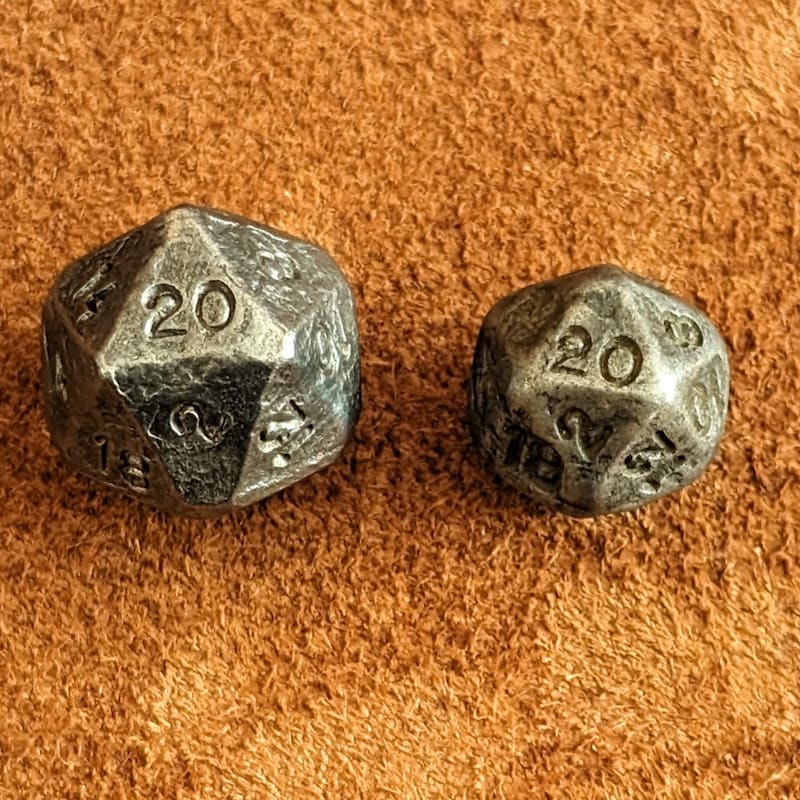 Weighted D20 - Etsy