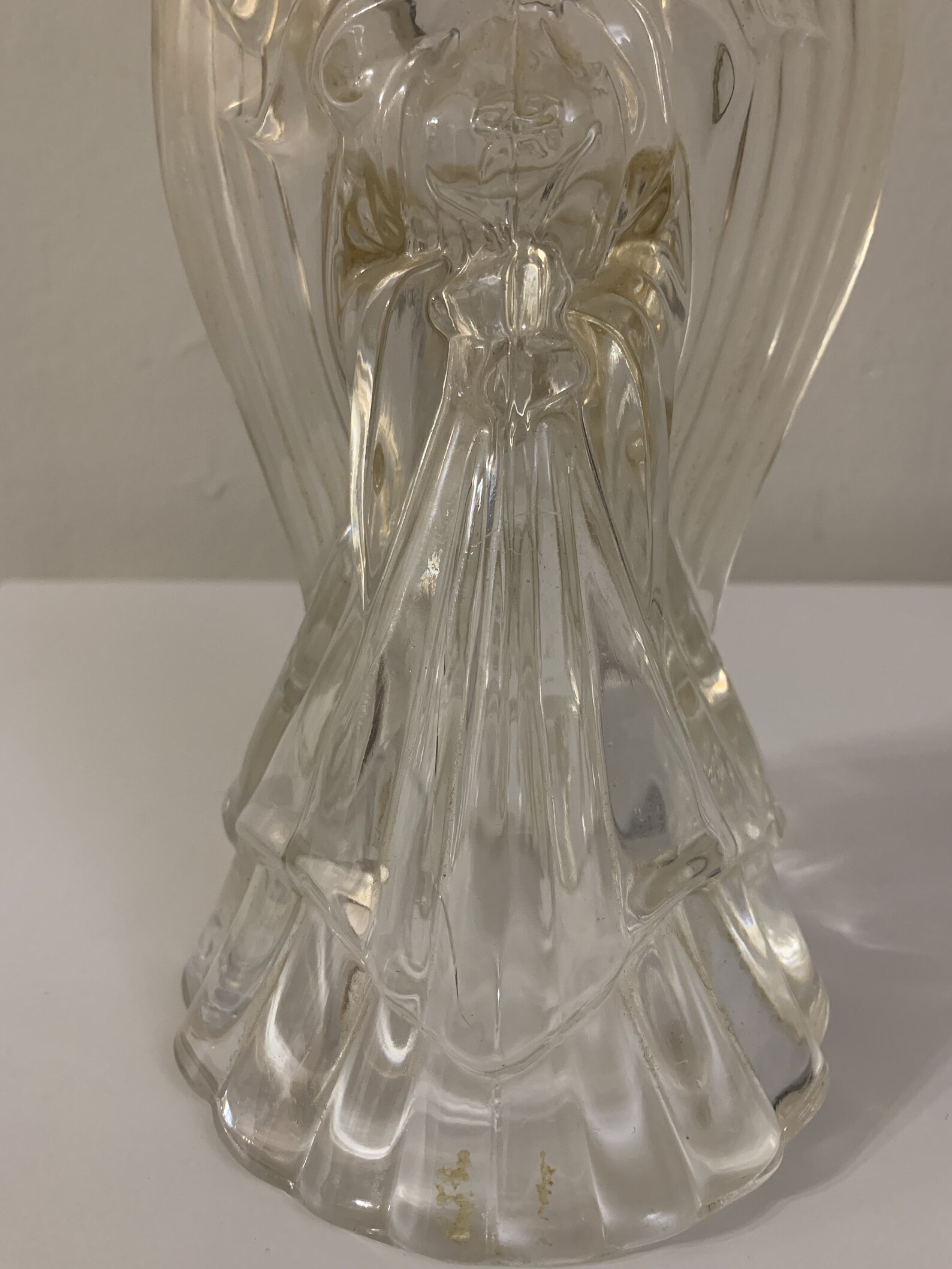 Vintage Crystal Glass Angel- Like Figurine - Etsy