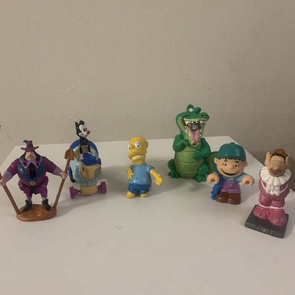 Miniature Cartoon Character Figurines - Etsy