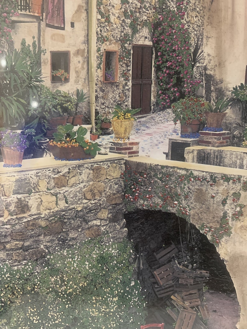 A Marked Martin Roberts Hand Painted Framed the Red Chair - Etsy