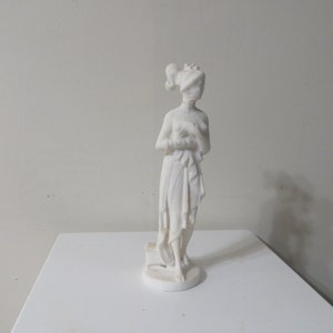 Vintage Italian Resin Roman Female Sculpture - Etsy