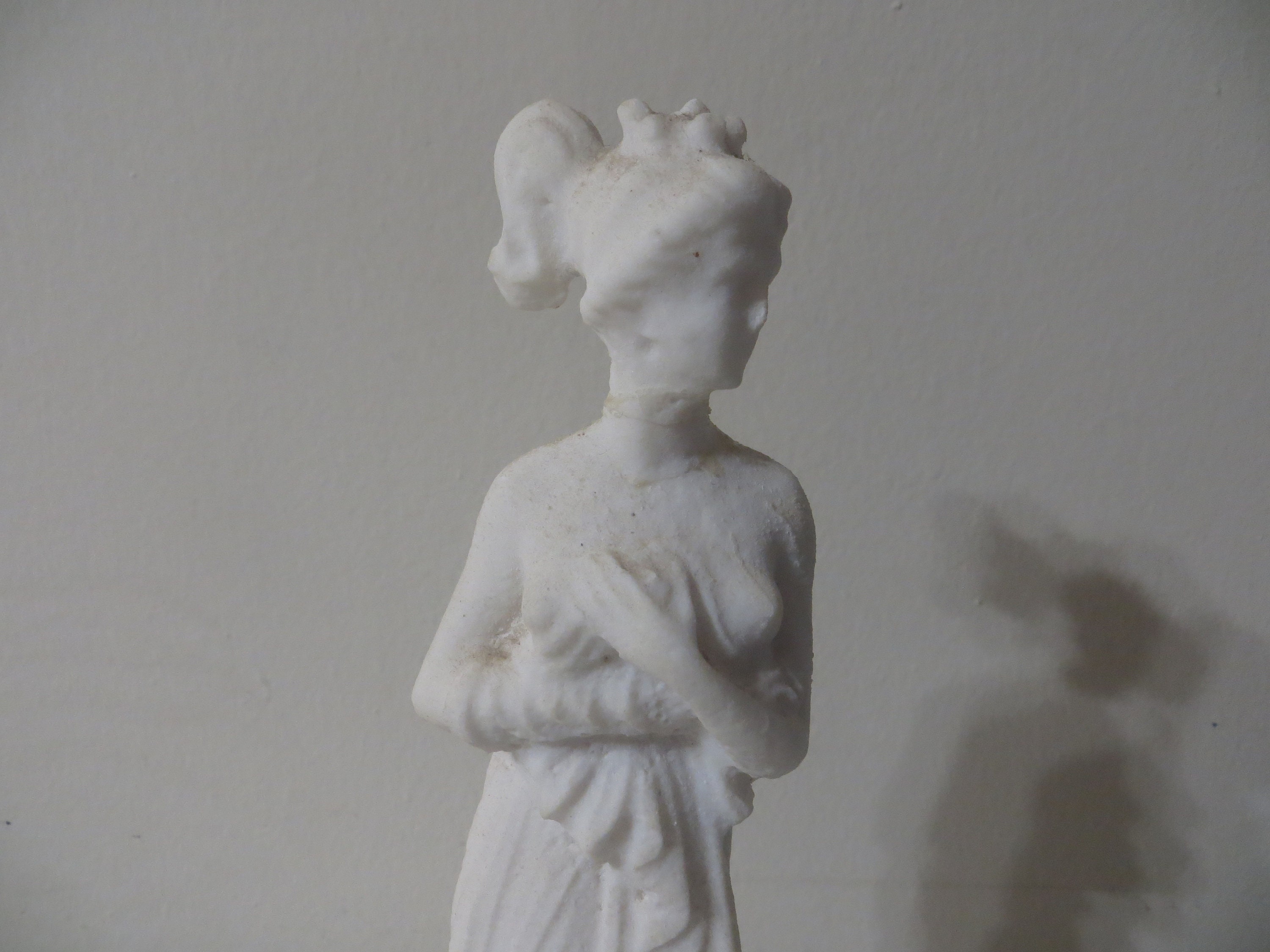 Vintage Italian Resin Roman Female Sculpture - Etsy