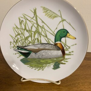 Marked Ned Smith Water Fowl, Vintage Rubel Collectible Plate, Wall ...