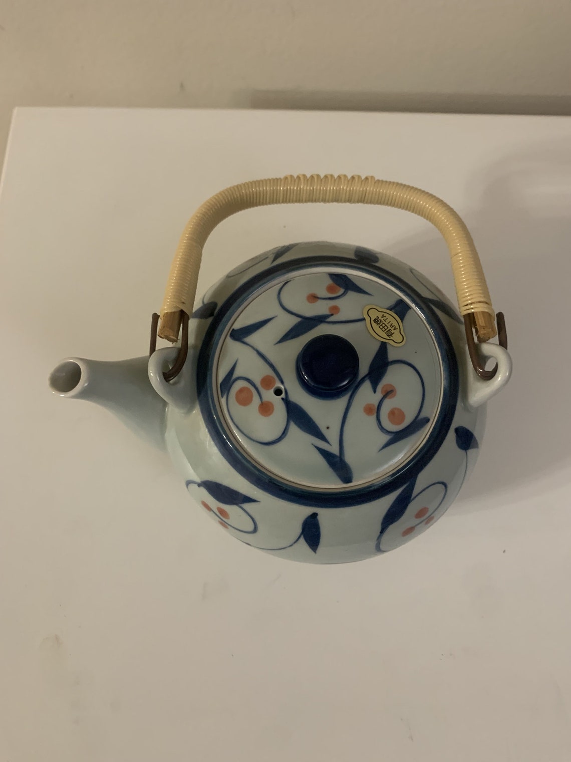 Vintage Arita Japan Porcelain Tea Set: Tea Pot and Three Tea Cups - Etsy