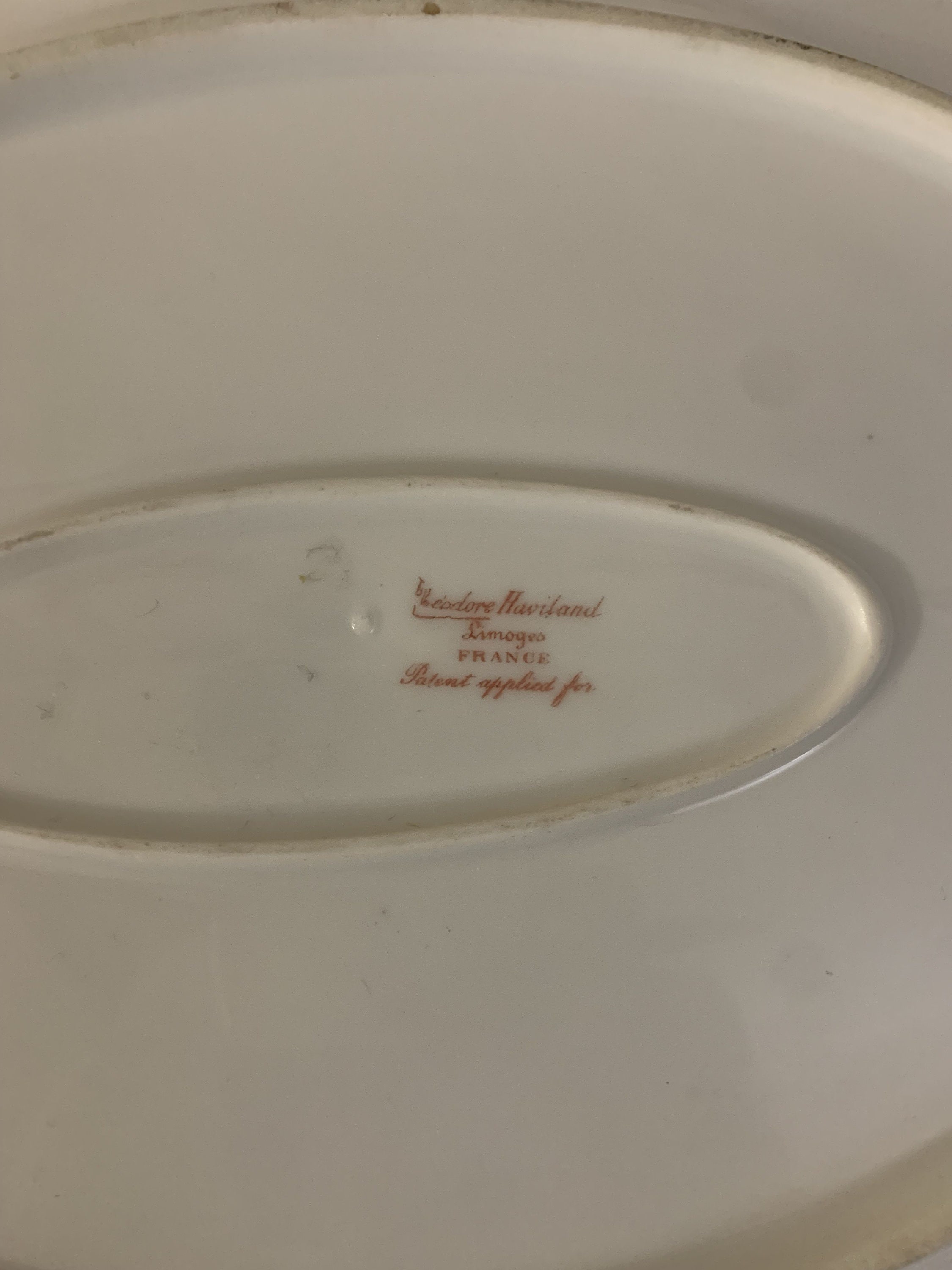 Vintage Theodore Haviland Dinnerware Tray and Soup Boat - Etsy