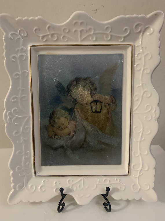 A Ceramic Wall Mount Picture Portrait - Etsy