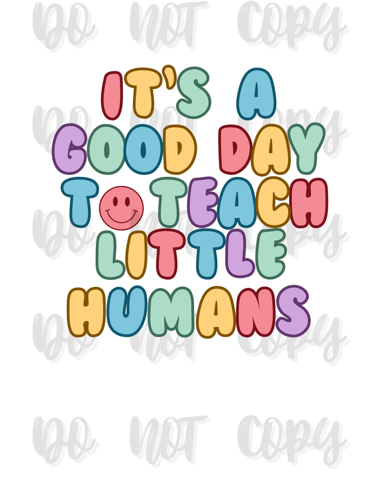 Its a Good Day to Teach Digital Print Design - Etsy