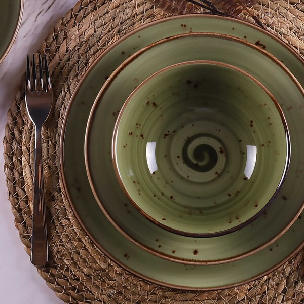 Green Dinnerware - Etsy