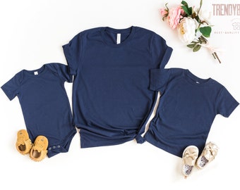 Family Blank Bella Canvas Shirts Matching Blank Family - Etsy
