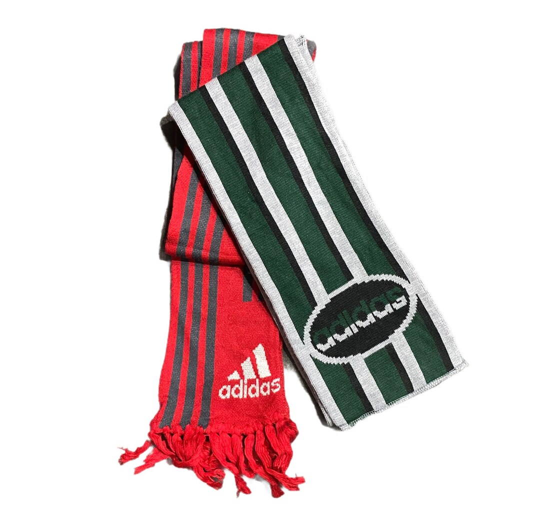 Combo Vintage Adidas Sportswear Muffler Scarf Fans Club - Etsy