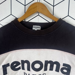 Vintage Renoma Paris Block Colour Sweatshirt Crewneck Streetwear - Etsy
