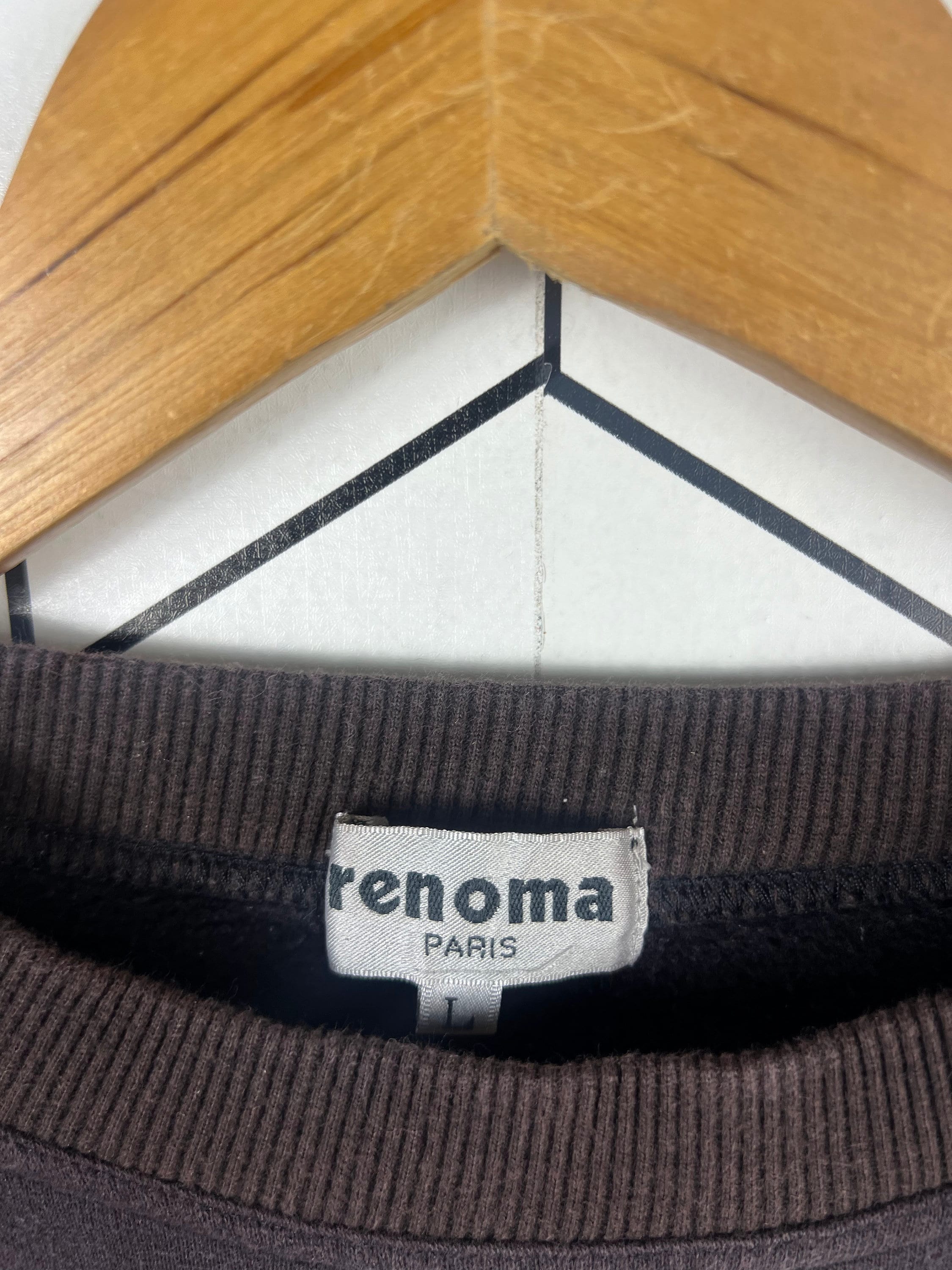 Vintage Renoma Paris Block Colour Sweatshirt Crewneck Streetwear - Etsy
