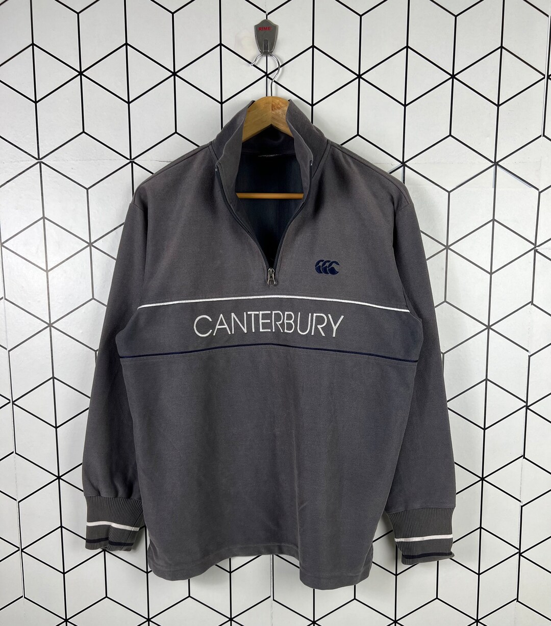 Vintage Canterbury of New Zealand Sweatshirt Half Zipper - Etsy