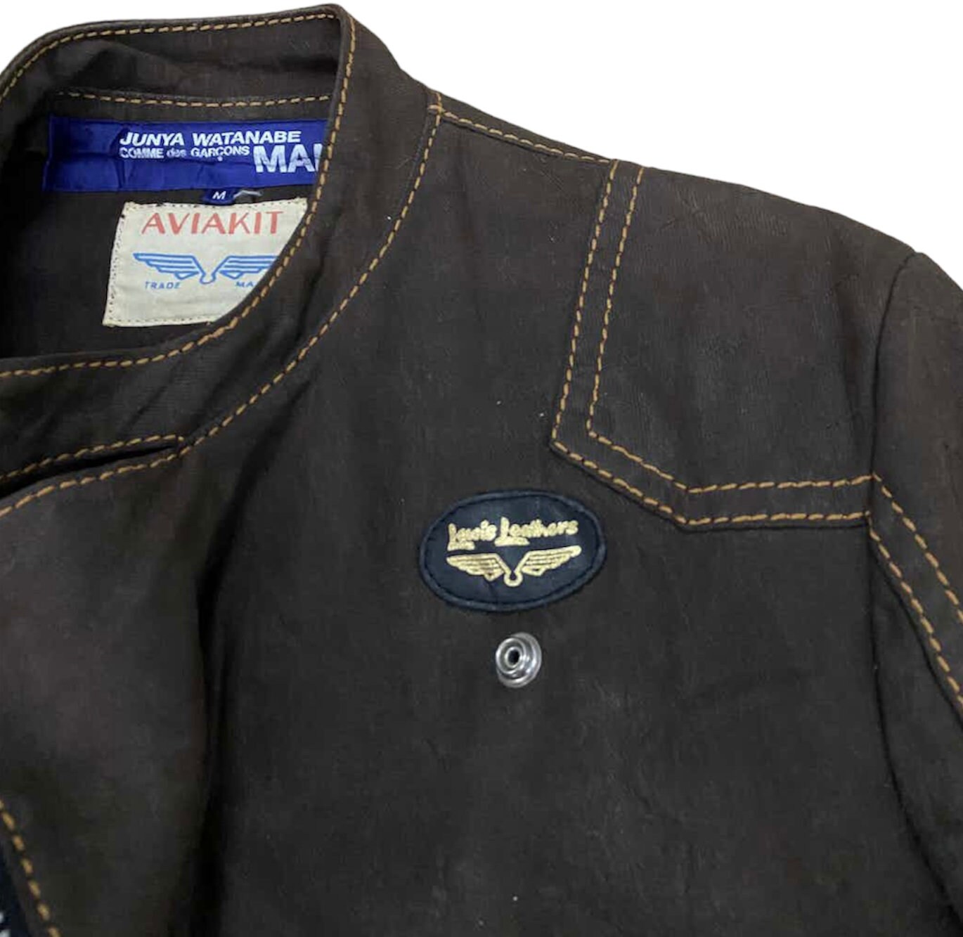 Very Rare Lewis Leathers Aviakit JUNYA WATANABE Comme Des Very Rare Lewis Leathers Aviakit JUNYA WATANABE Comme Des