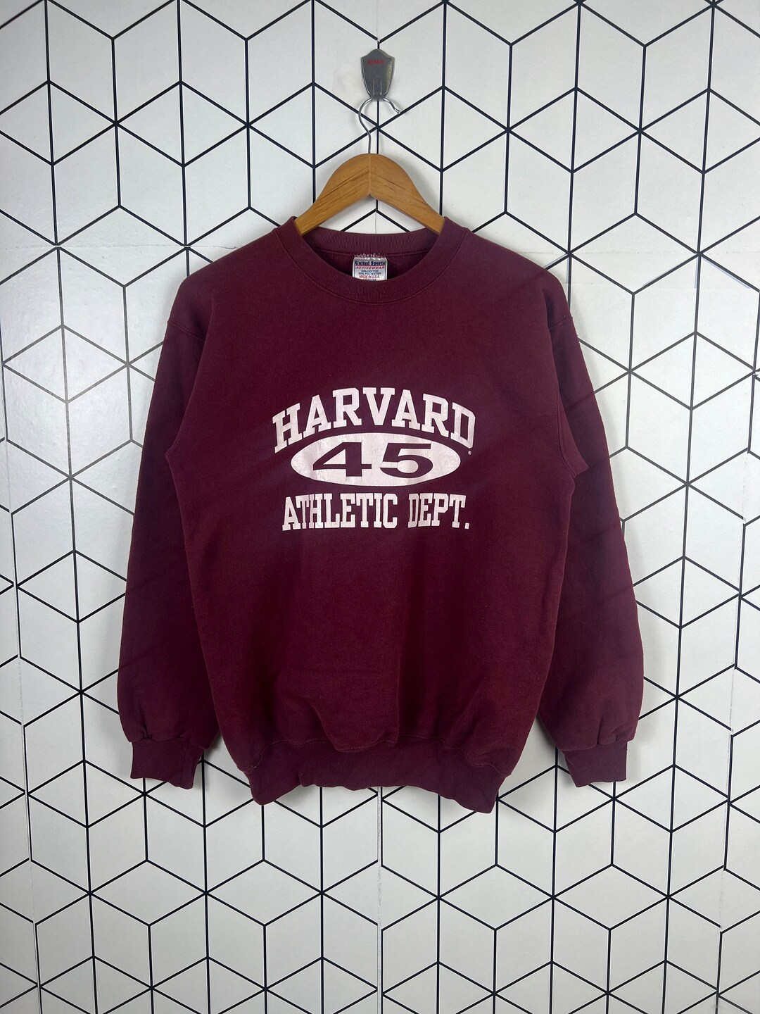 Vintage HARVARD University Sweatshirt American College - Etsy