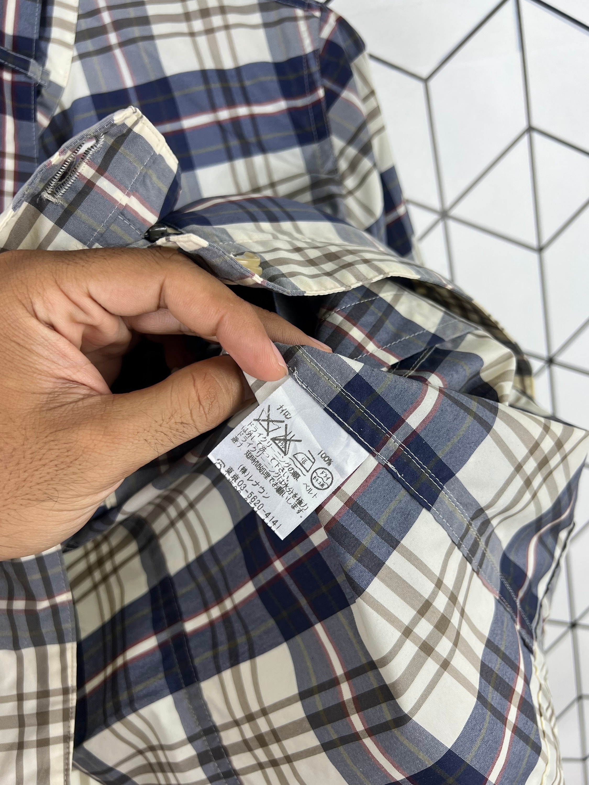 Vintage Aquascutum London Checkered Light Crop Jacket - Etsy